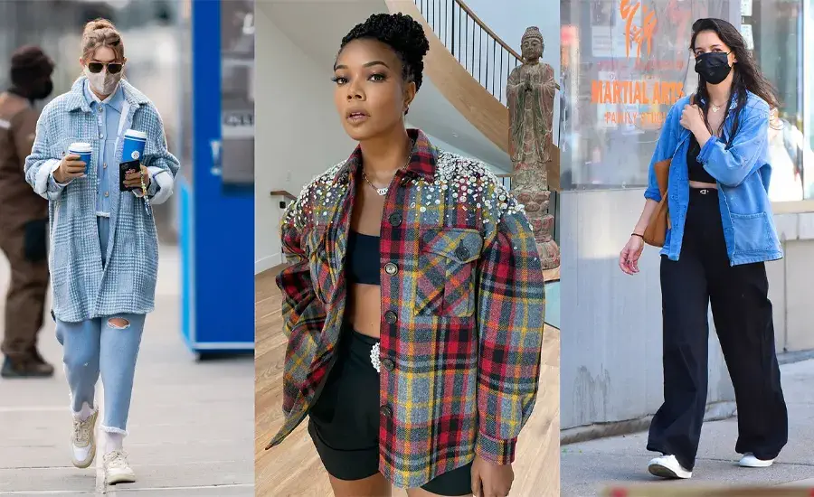 Shacket Outfit Ideas Four Seasons | ANF